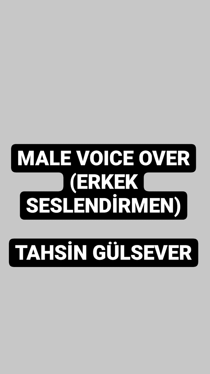 Record a turkish male voice over by Socialworker0 | Fiverr