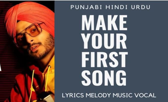 Write and compose punjabi and hindi lyrics for you by Caricaturework ...