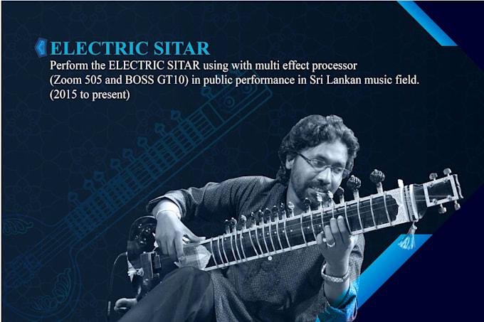 Record professional electric sitar for your rock songs by ...
