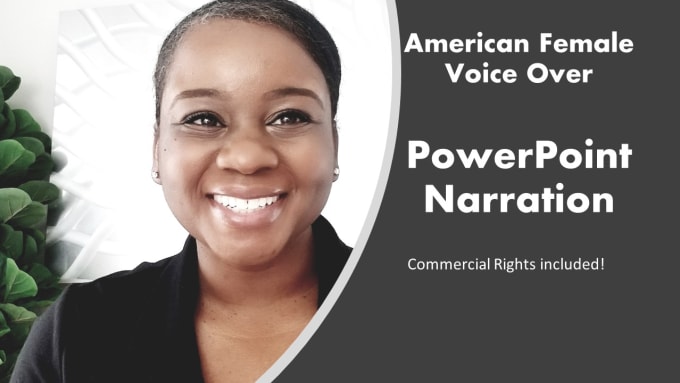 Voice over your powerpoint presentation by Lyndaalittle | Fiverr