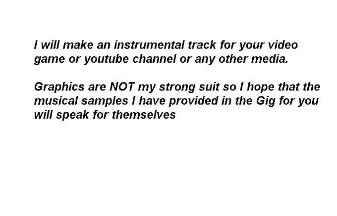 Compose a track for your video game or youtube video or any media by ...