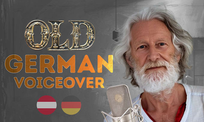 Create your old voice powerful german voice over by Emanuelghoost | Fiverr