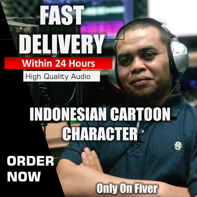 Manage your indonesian dubbing projects with expertise by Didont | Fiverr