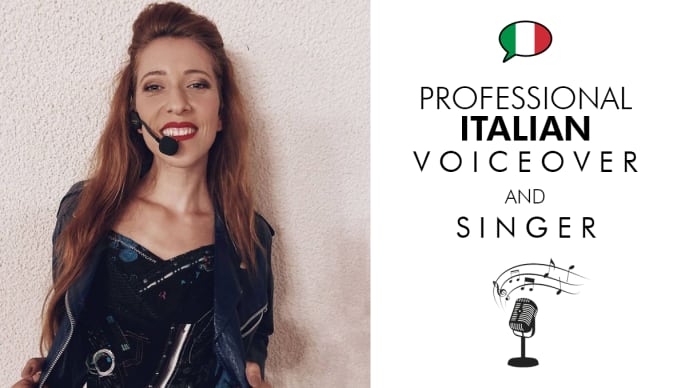 Record pro and extremely versatile italian female voice by Elena ...