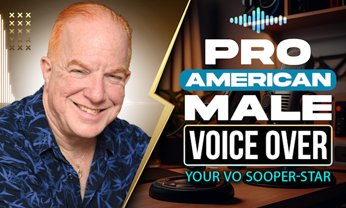 Be your old man, grandfather, senior citizen, american male voice over ...