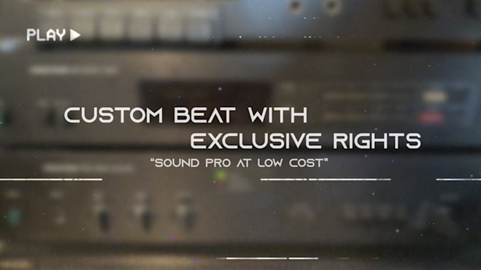 Create your custom type beat with exclusive rights by Stormontrack | Fiverr