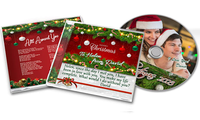 Create a custom song and cd gift package for a holiday gift by ...
