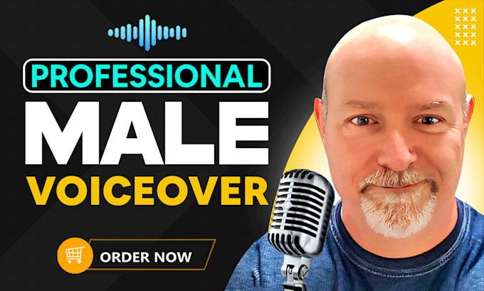 Record a deep american male voice over by Dacvoiceover | Fiverr