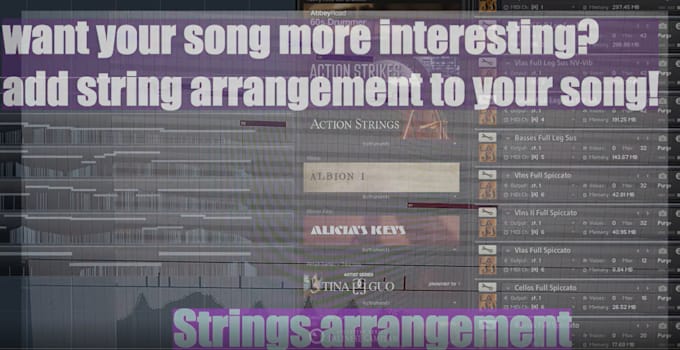 Compose strings arrangement for your song or music by Dhanivicky | Fiverr