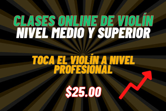 Give violin classes intermediate and superior level by Maylinherrera ...