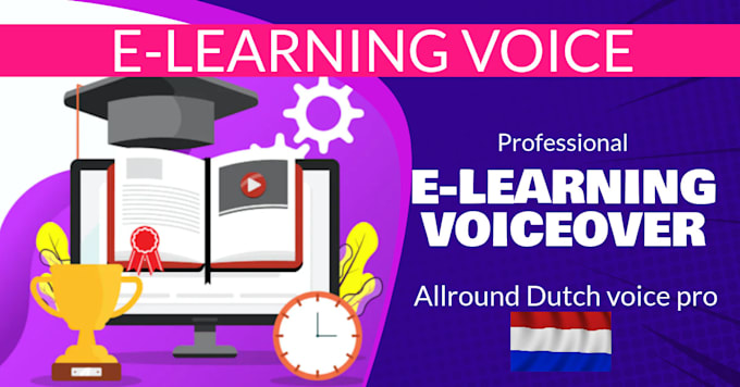 Do engaging elearning voice over in dutch, male voicetalent by Dutch_voiceover | Fiverr