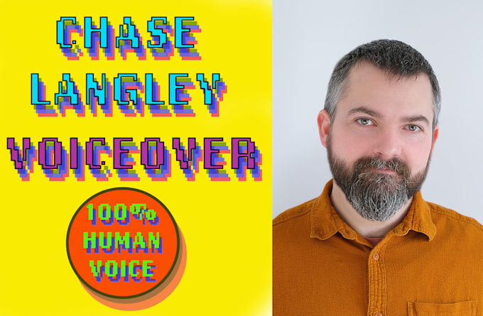 Read voiceover for your commercial or creative project by Chase_langley | Fiverr