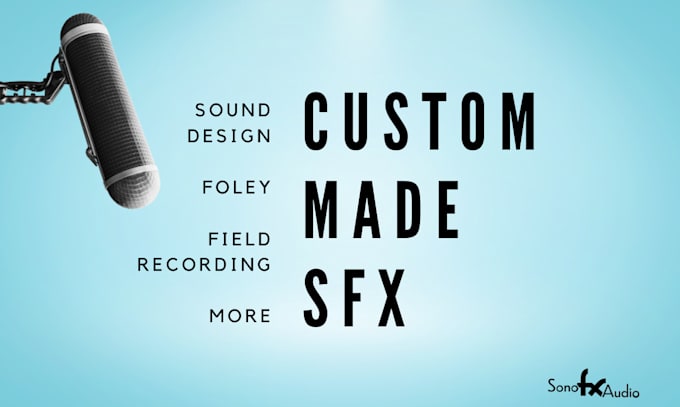 Make custom sfx for your games and apps by Sonofxaudio | Fiverr