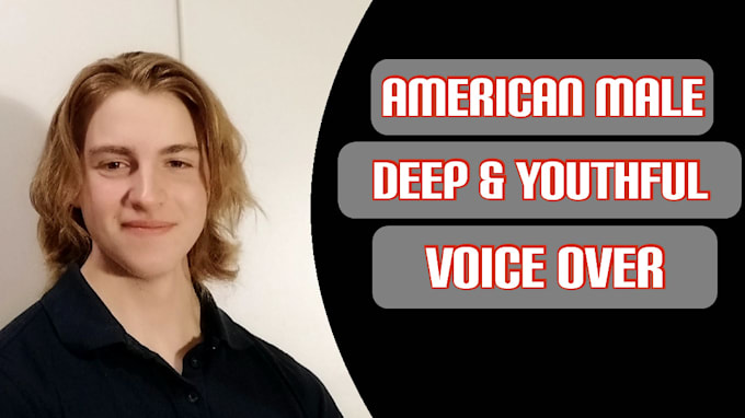 Record a deep but youthful american male voice over by Benhaitsma | Fiverr