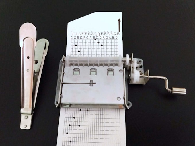 Create a printable diy music box strip for any song by Ronahol | Fiverr