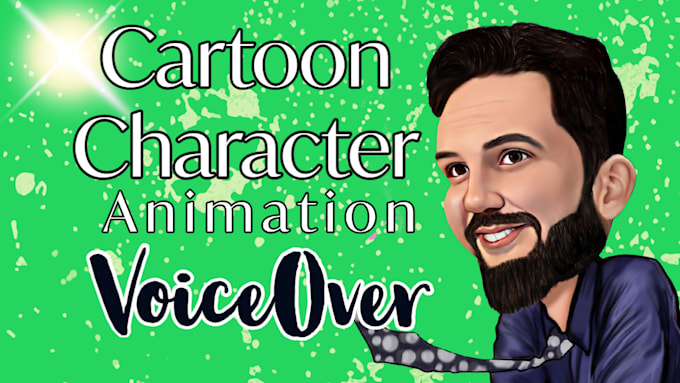 Record your cartoon character and video game, male voiceover, good and ...