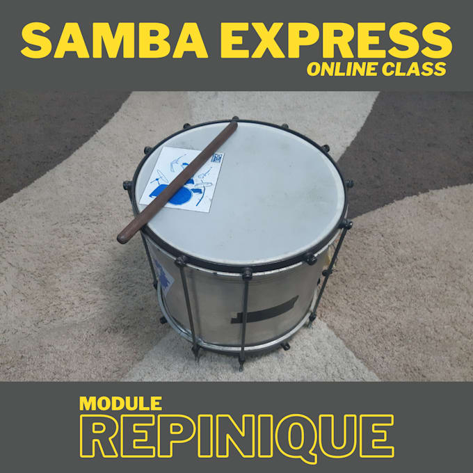 Brazilian percussion class repinique by Marcosromeu | Fiverr