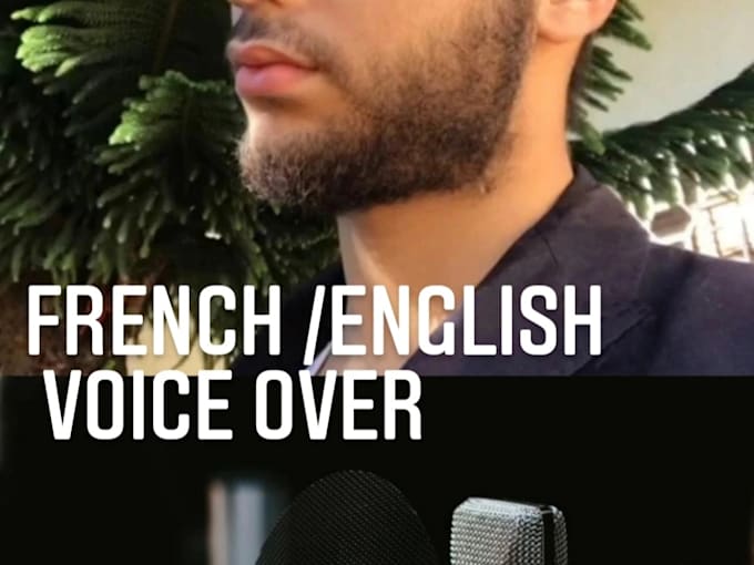 Provide you with a world class professional voice over french and ...