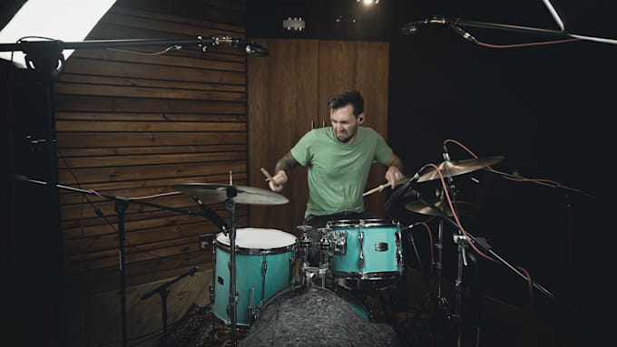 Be your professional session recording drummer by Bluevillestudio | Fiverr