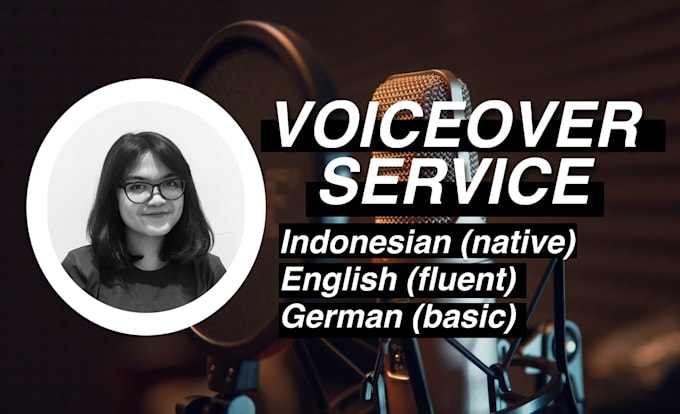 Deliver indonesian and english voice over by Waitatiri | Fiverr