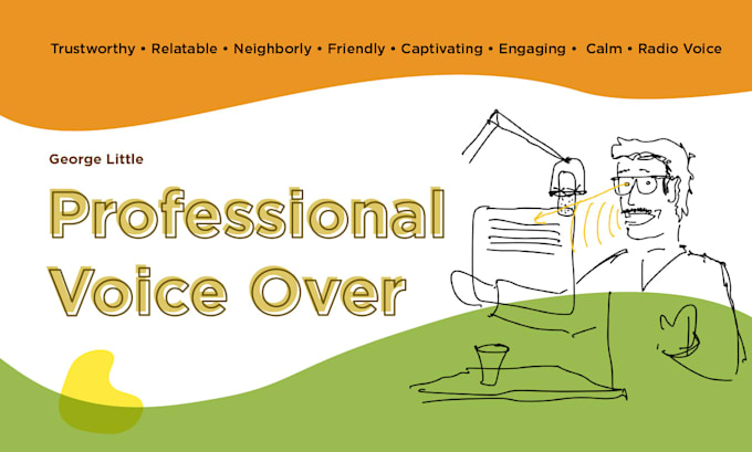 Do a male commerical voice over for ads by Glittledesign | Fiverr