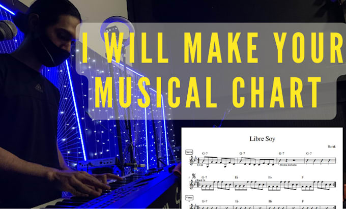 Make your musical chart by Mich_avellan | Fiverr