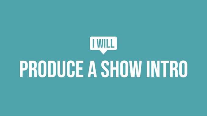 Produce a professional radio show intro by Tbarraclough | Fiverr