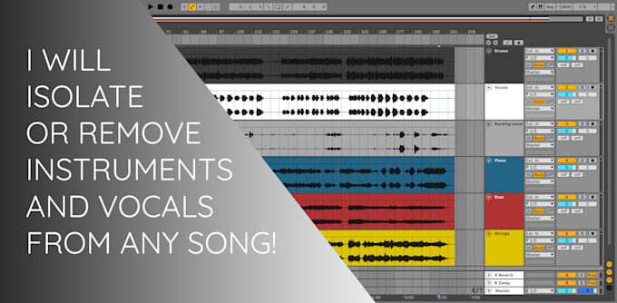 Isolate or remove instruments and vocals from any song by Mauritsblv ...