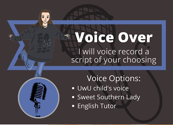 Voice record a given script by Cailathegreat | Fiverr