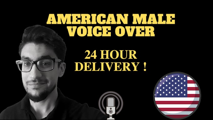 Record an american adult male voice over by Zack_mch | Fiverr