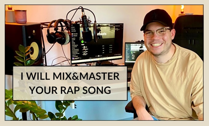 Mix and master your rap song professionally by Jimmyturnerbeat | Fiverr