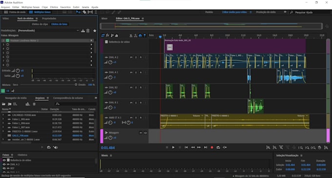 Edit the dialogue, sound effects and music for your film, video or ...
