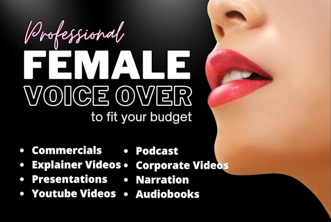 Provide mandarin english and malay female voice over by Ins_creative ...