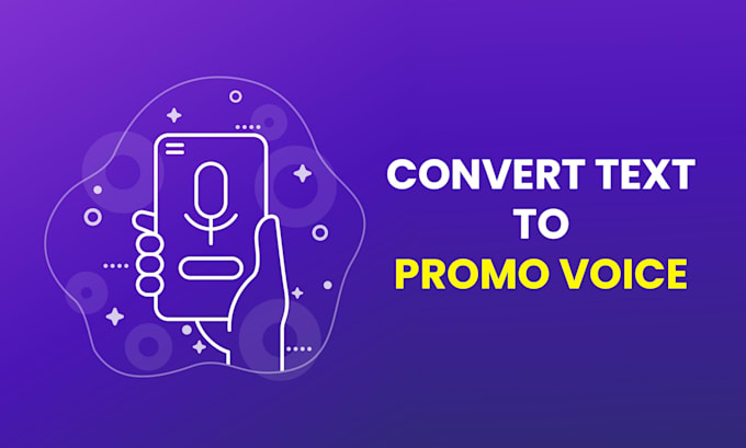 Convert text to promo voice professional by Jaberkhater | Fiverr