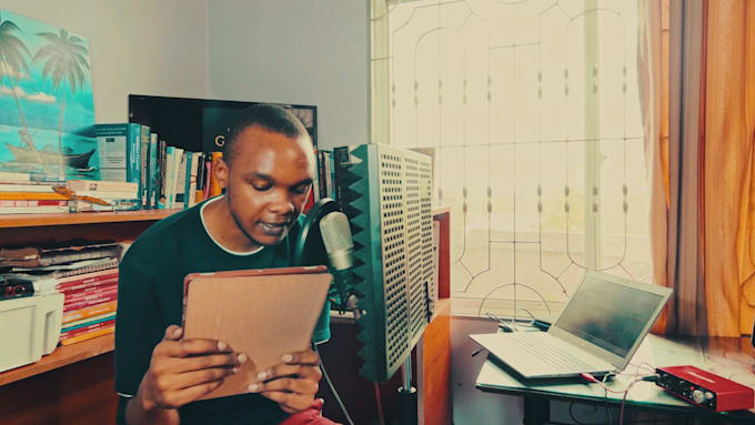 Serenade your listeners with a warm, calm, voice in standard rp neutral ...