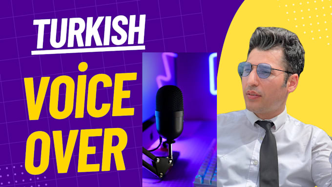 Record a turkish male voice over by Coskuncansiz | Fiverr