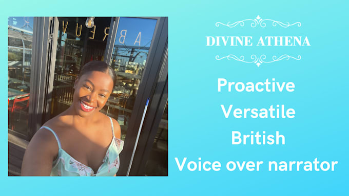Record british female feminine calming voice over narrator by ...