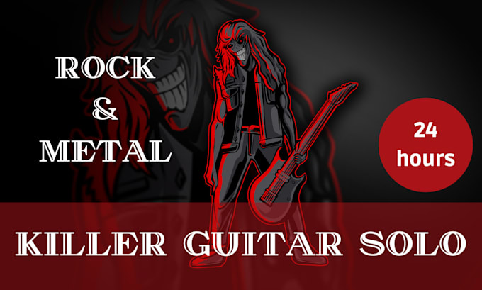 Record crazy guitar solo for your metal, rock, punk song by ...