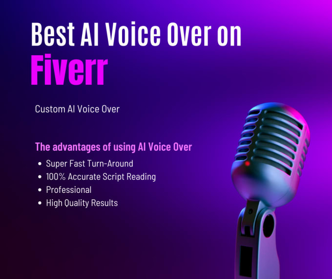 Create a digital voice over by Superf1verr | Fiverr