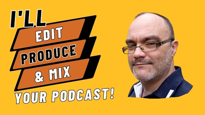 Edit, produce, and mix your podcast by Davecouto | Fiverr