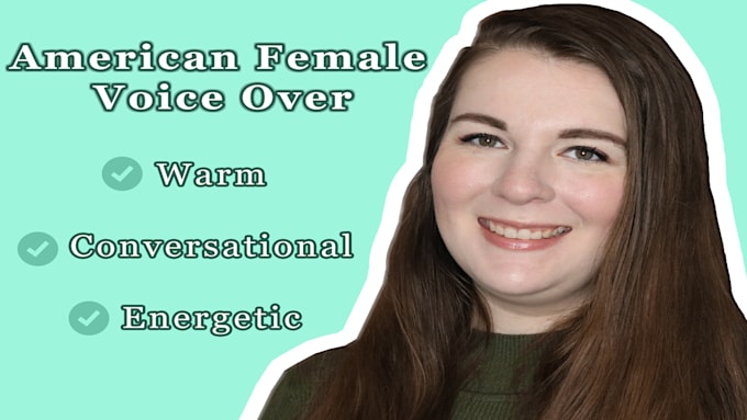 Record a quality warm american female voice by Micaelacreates | Fiverr