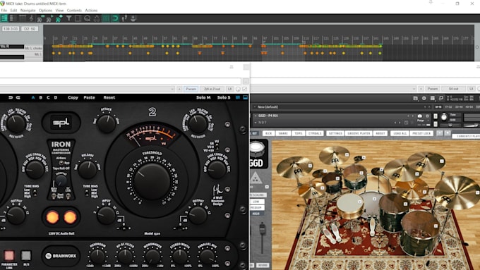 Program midi drums for your songs by Vindalena | Fiverr