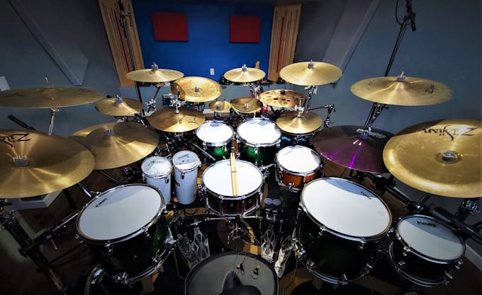 Track solid, tasteful drums over your project by Gordonwwebster | Fiverr