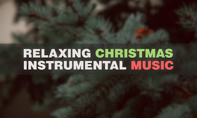 Create soft christmas music for relaxation and sleep by Klaus0 | Fiverr