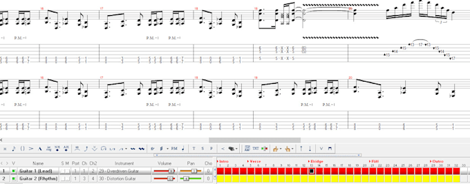 Transcribe guitar pro tabs for you by Azandiach | Fiverr