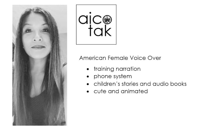 Record a professional female voice over by Aicotak | Fiverr