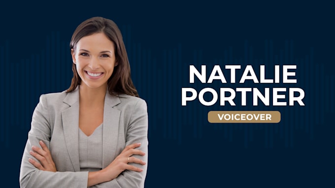 Record a professional female voice over for commercial, promo video ...