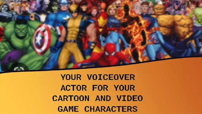 Be your video game, animation, voice over character by Alberthanson911 ...