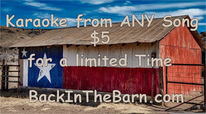 Create a karaoke cdg backing track from any song by Cibolojack | Fiverr