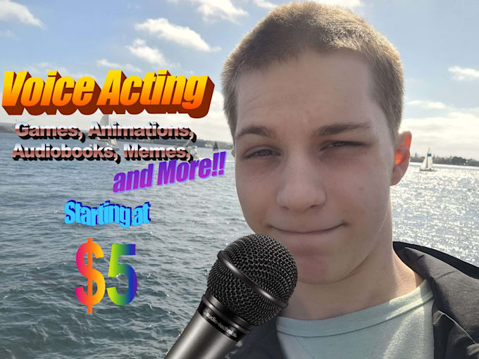 Voice over a game, meme, animation, commercial, etc by Bryanva909 | Fiverr